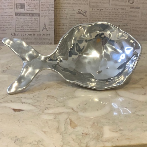 Mariposa | Dining | Mariposa Silver Fishshaped Serving Bowl | Poshmark